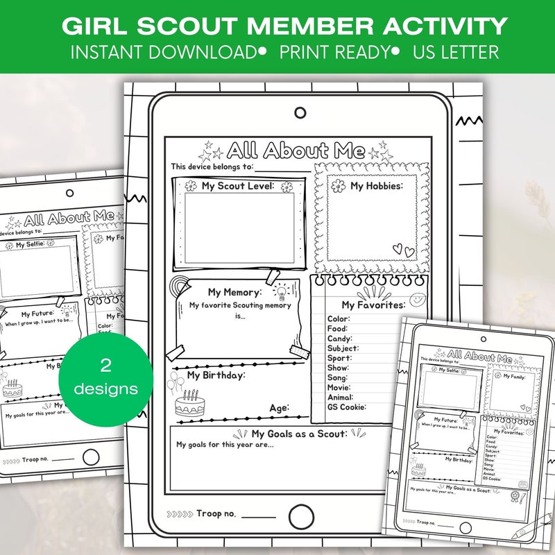Girl Scout - Etsy