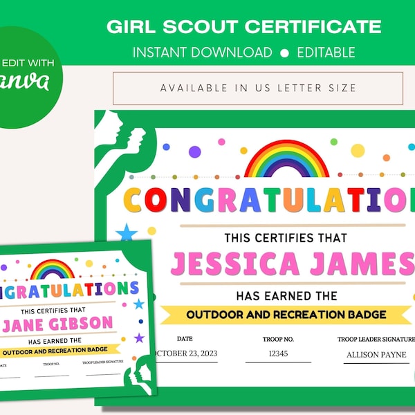 Girl Scout Junior - Etsy