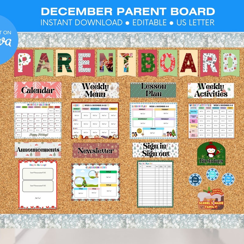 Parent Board Daycare - Etsy
