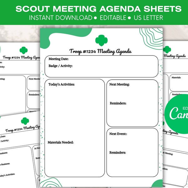 Girl Scout Planner - Etsy