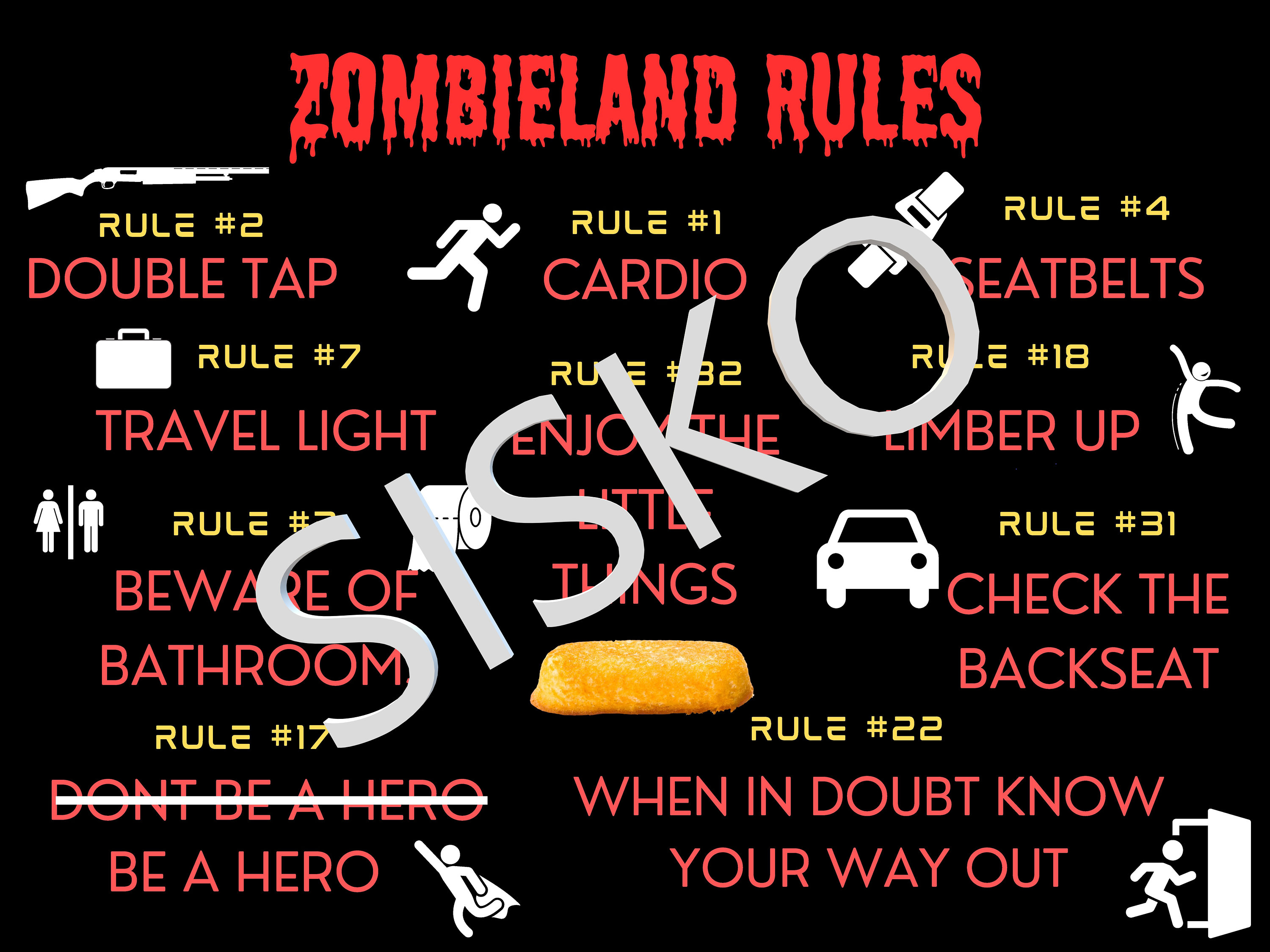 Zombieland Rules Limber Up