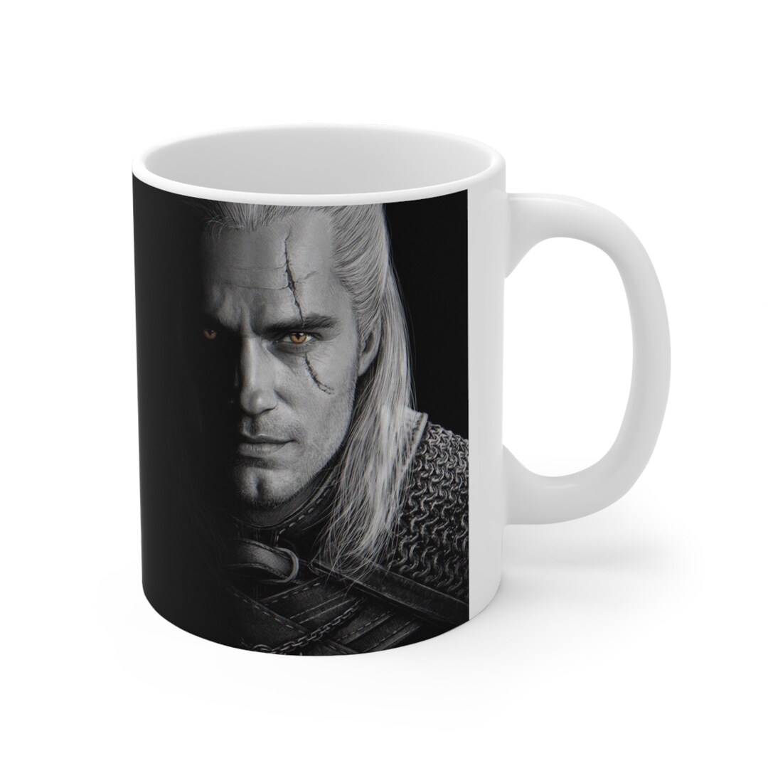 The Witcher Geralt of Rivia Henry Cavill Ceramic Mug 11oz - Etsy UK