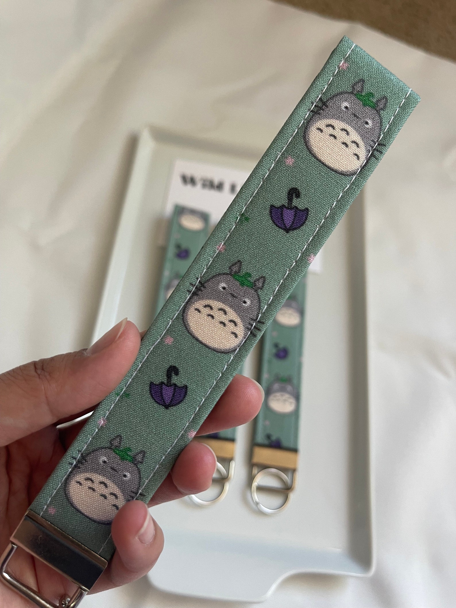 NEW Key Fob Key Chain Key Wristlet Totoro Ghibli Key Strap - Etsy