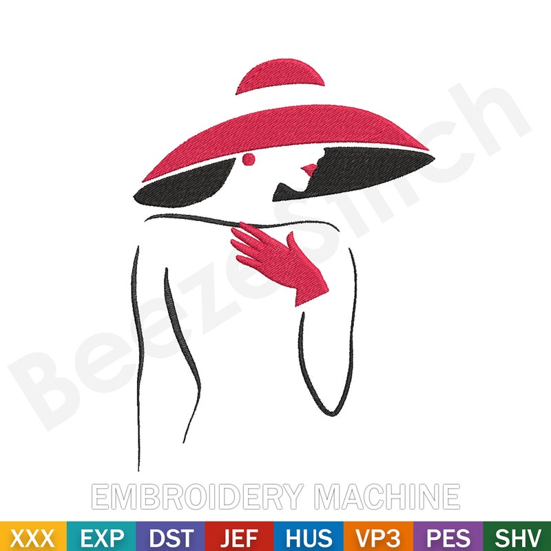 Woman Embroidery - Etsy