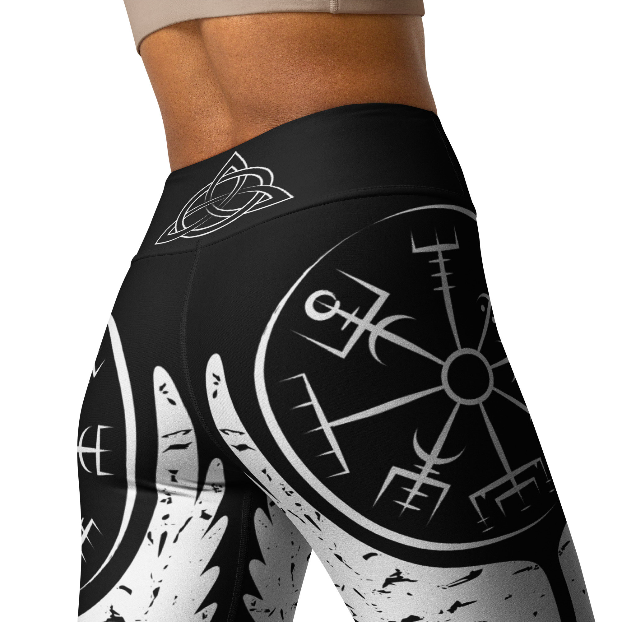 Valkyrija Viking/norse/nordic Valkyrie Graphic High Waisted Slim Fit ...