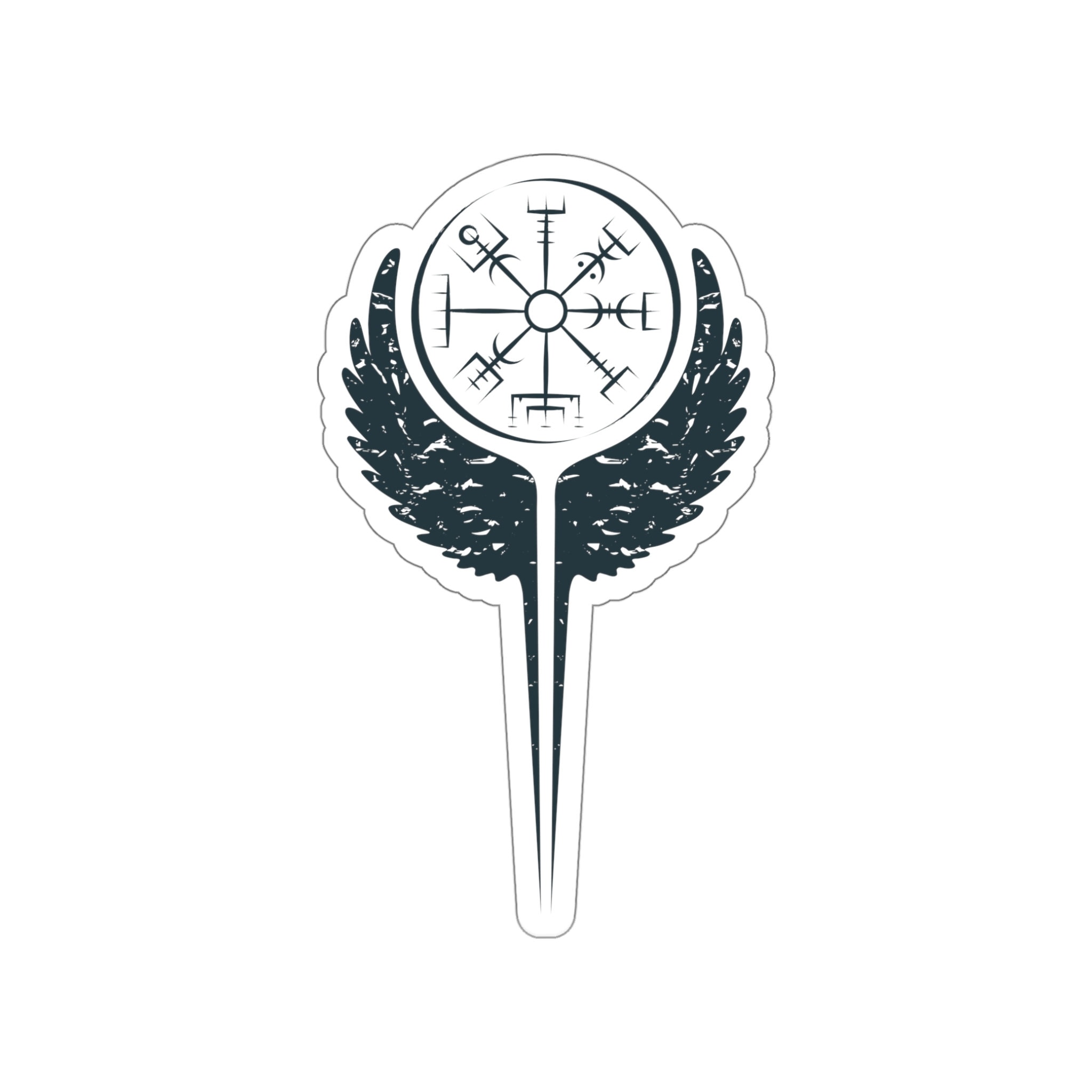 Valkyrja Sticker, All Weather Matte Vinyl Sticker, Graphic Viking/norse ...