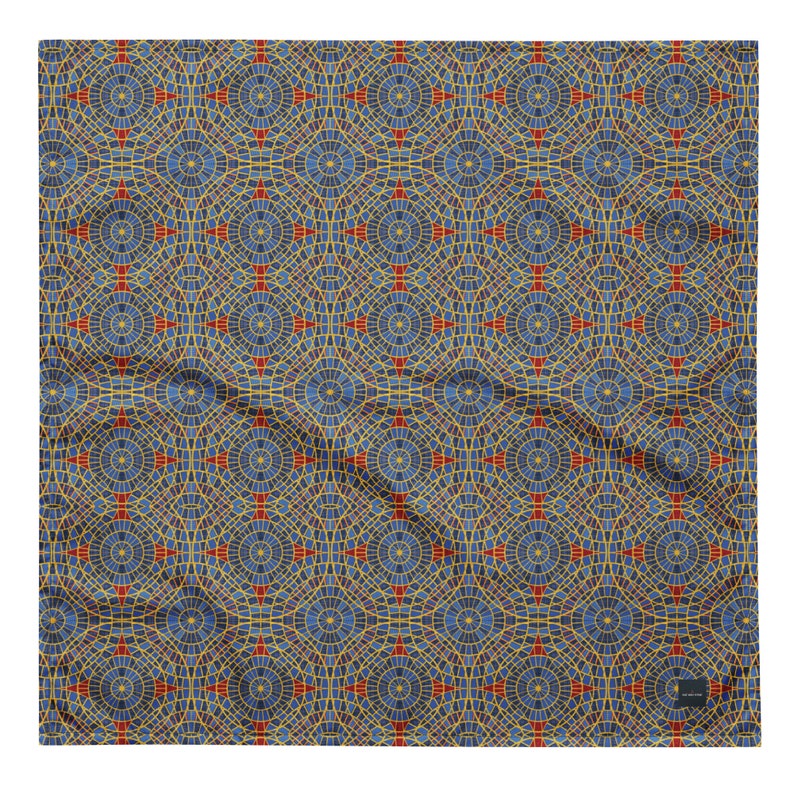 Unisex Con Carpet Bandana, Marriott Marquis Pattern, Colorful Design ...