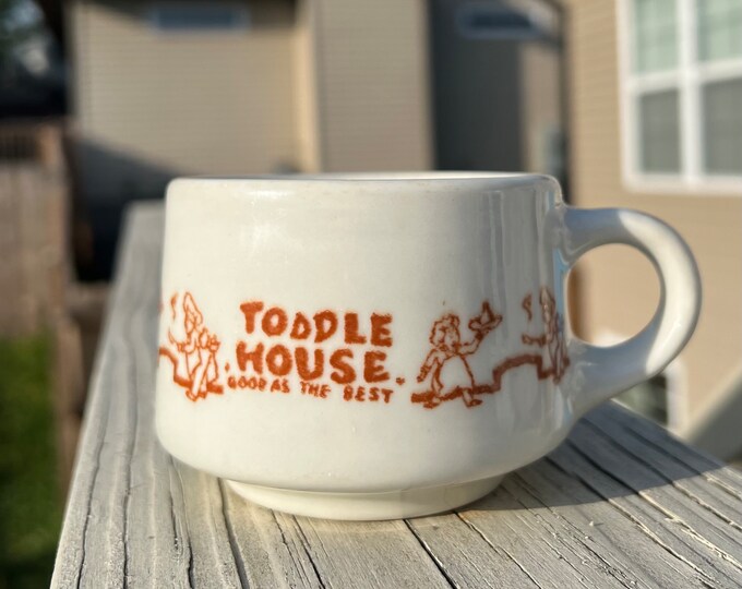 Toddle House Mug - Vintage Iroquois China - Etsy