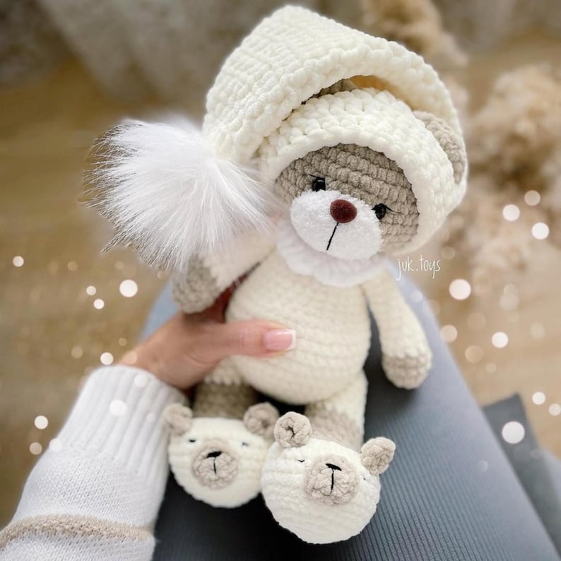 Willy the Teddy Bear Crochet Pattern, Plush Animal Amigurumi Toy (PDF ...