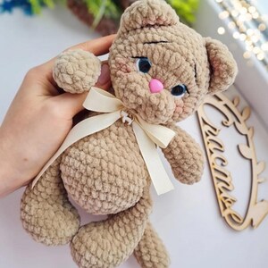 Cat Crochet Pattern, Kitten Basya Crochet Pattern, Cat Amigurumi ...