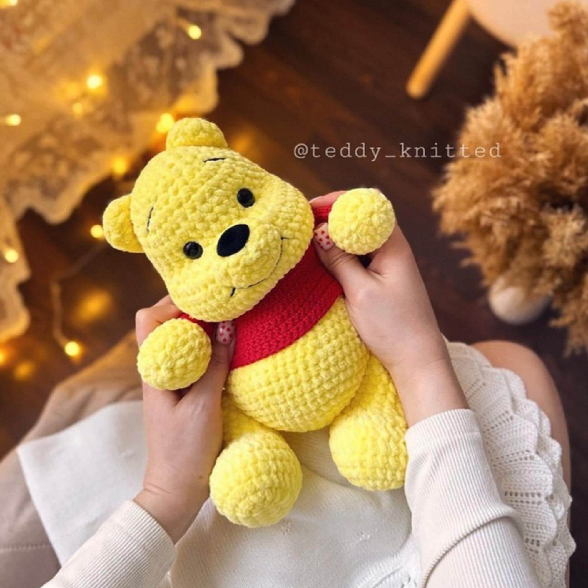 5-in-1 Winnie the Pooh, Piglet, Donkey, Little Roo, Tiger Crochet ...
