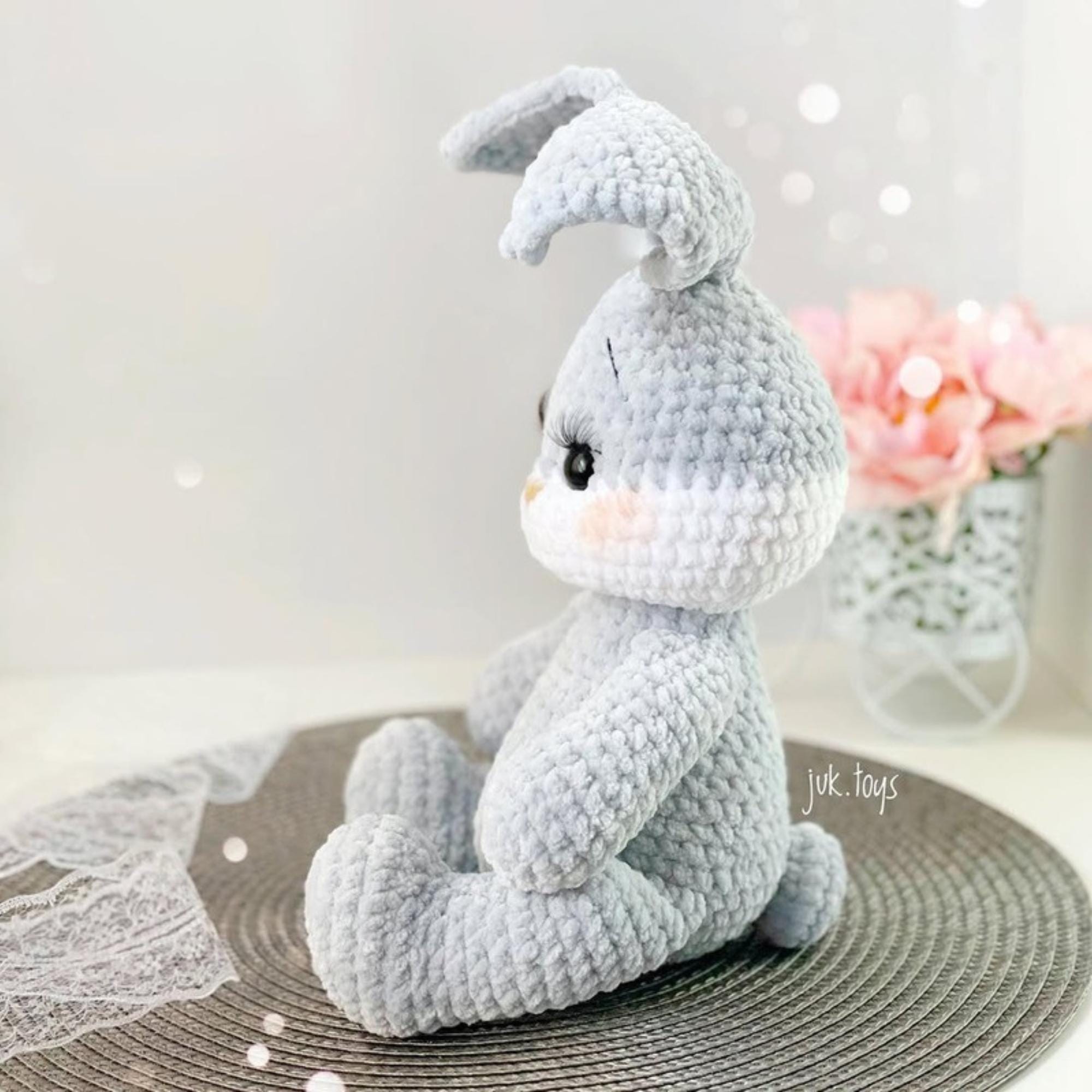 Bunny Crochet Pattern: Rabbit Amigurumi Plush Toy (PDF Pattern English ...