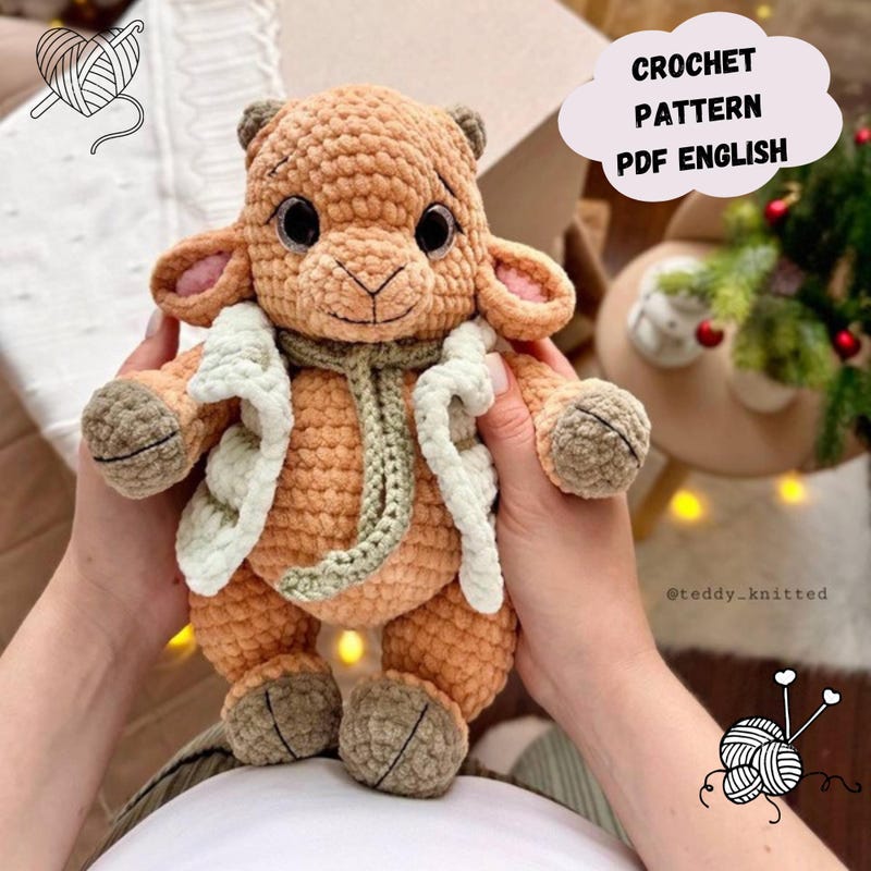 Crochet Goat - Etsy