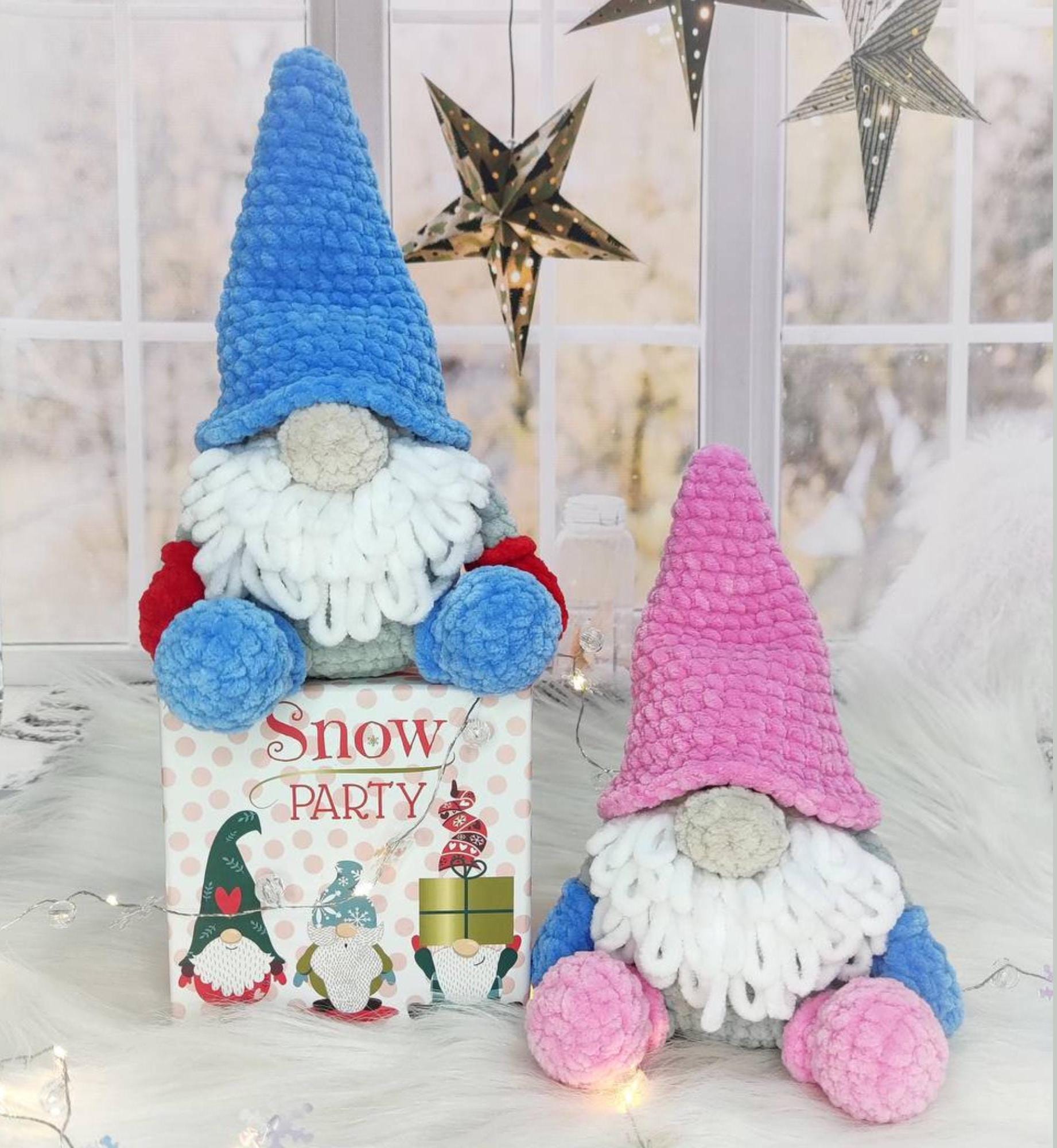 Scandi Gnome Crochet Pattern: Plush Amigurumi, Holiday Decor (PDF ...