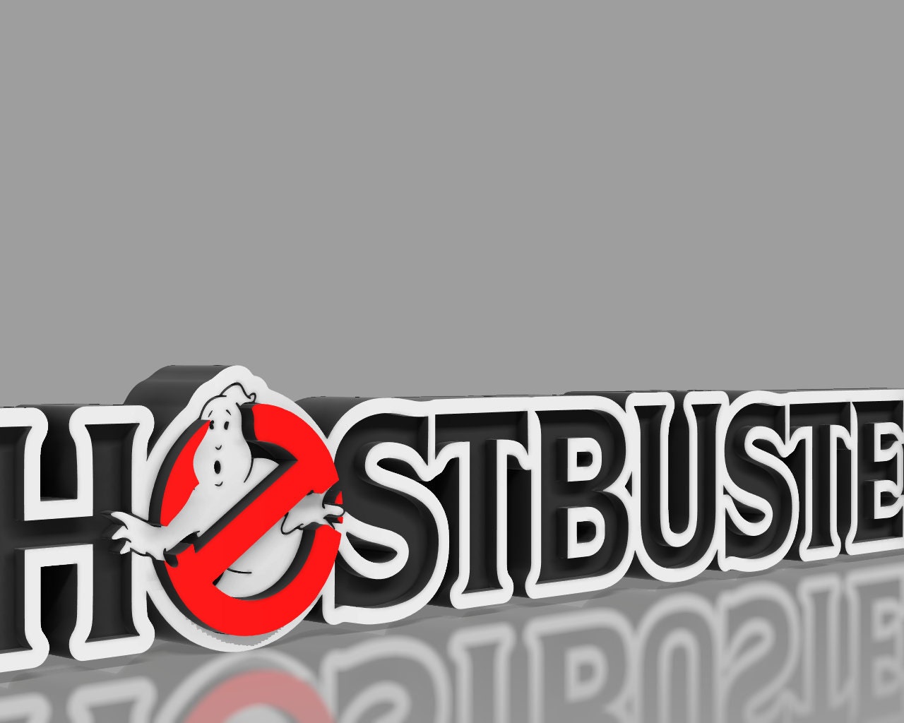 Ghostbusters Logo 3D Printed Logo Sign Iconic Movie Memorabilia - Etsy