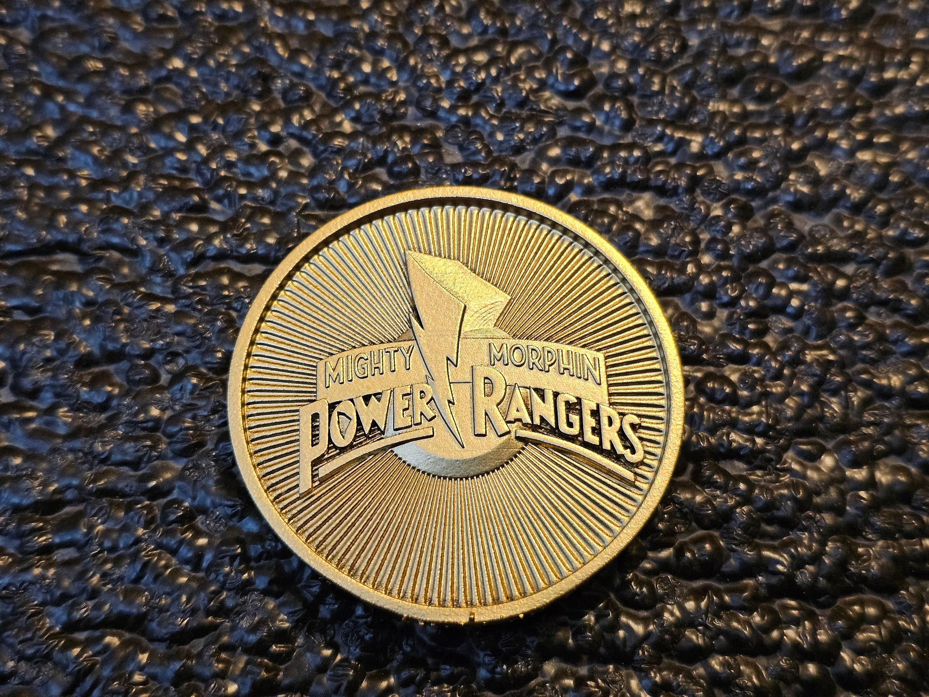 Power Ranger Coins 3d Printed - Etsy