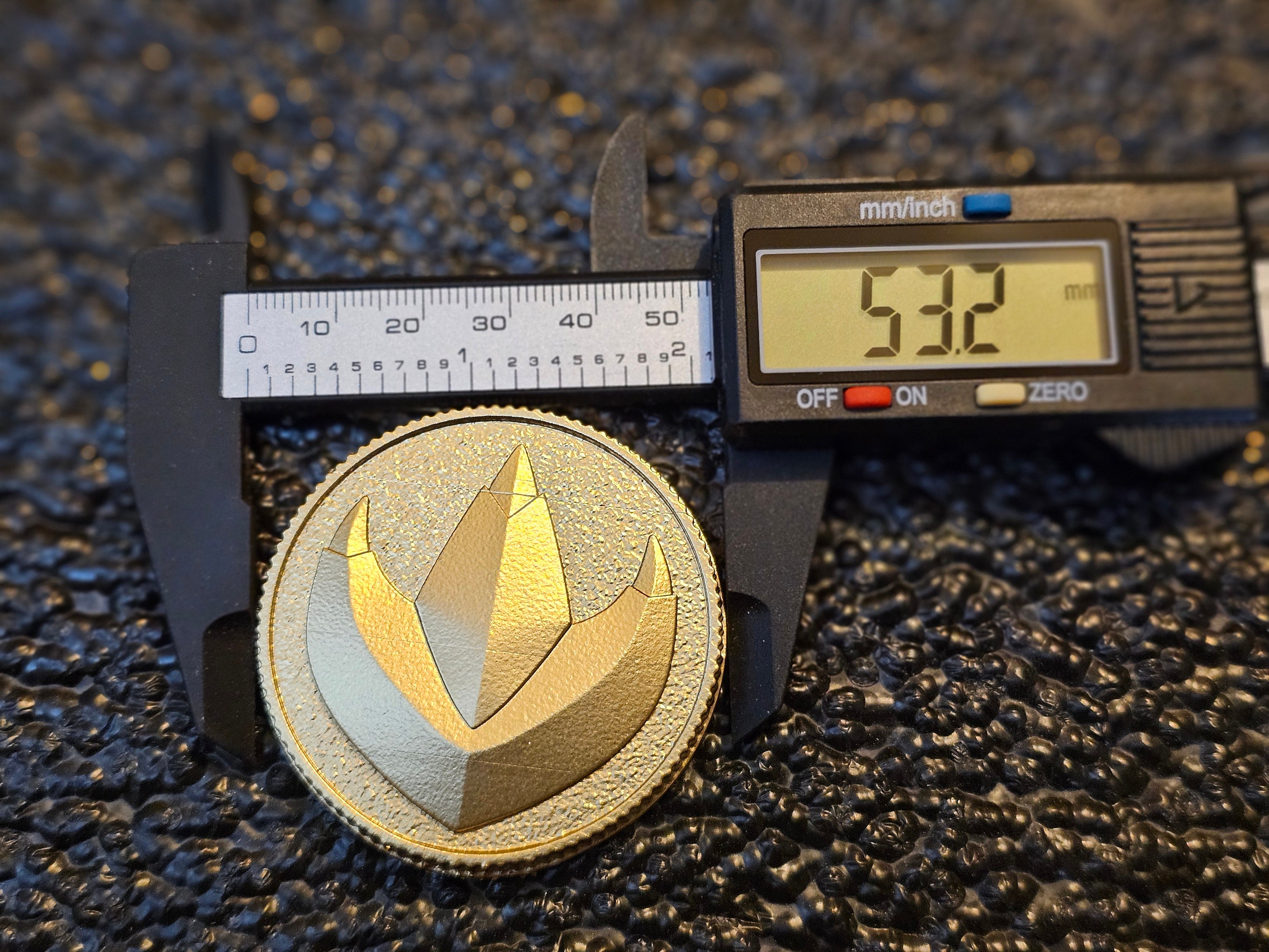 Power Ranger Coins 3d Printed - Etsy