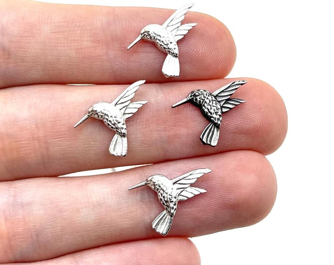 Humming Bird Casting, Sterling Silver Bird Casting, Sterling Silver ...
