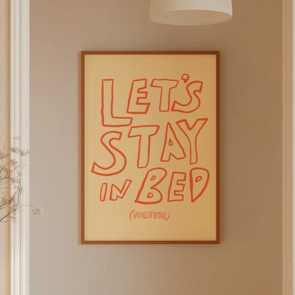 Bedroom Posters - Etsy