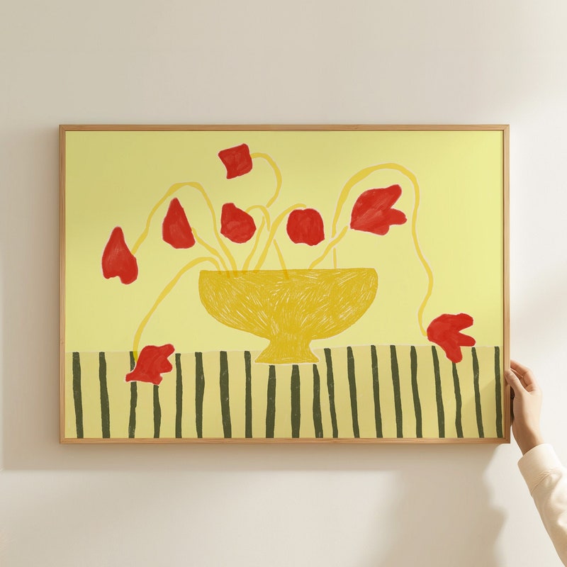 Horizontal Abstract - Etsy