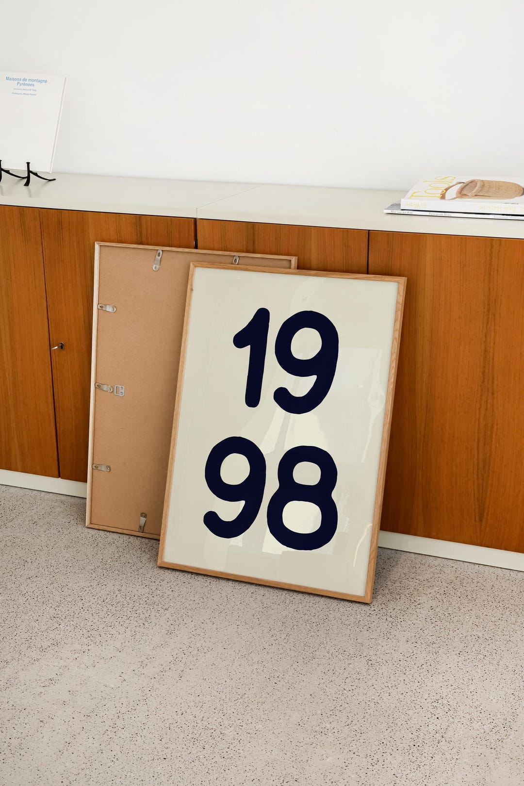 1998 Birth Year Print: Minimalist Typography Art (digital Download - Etsy