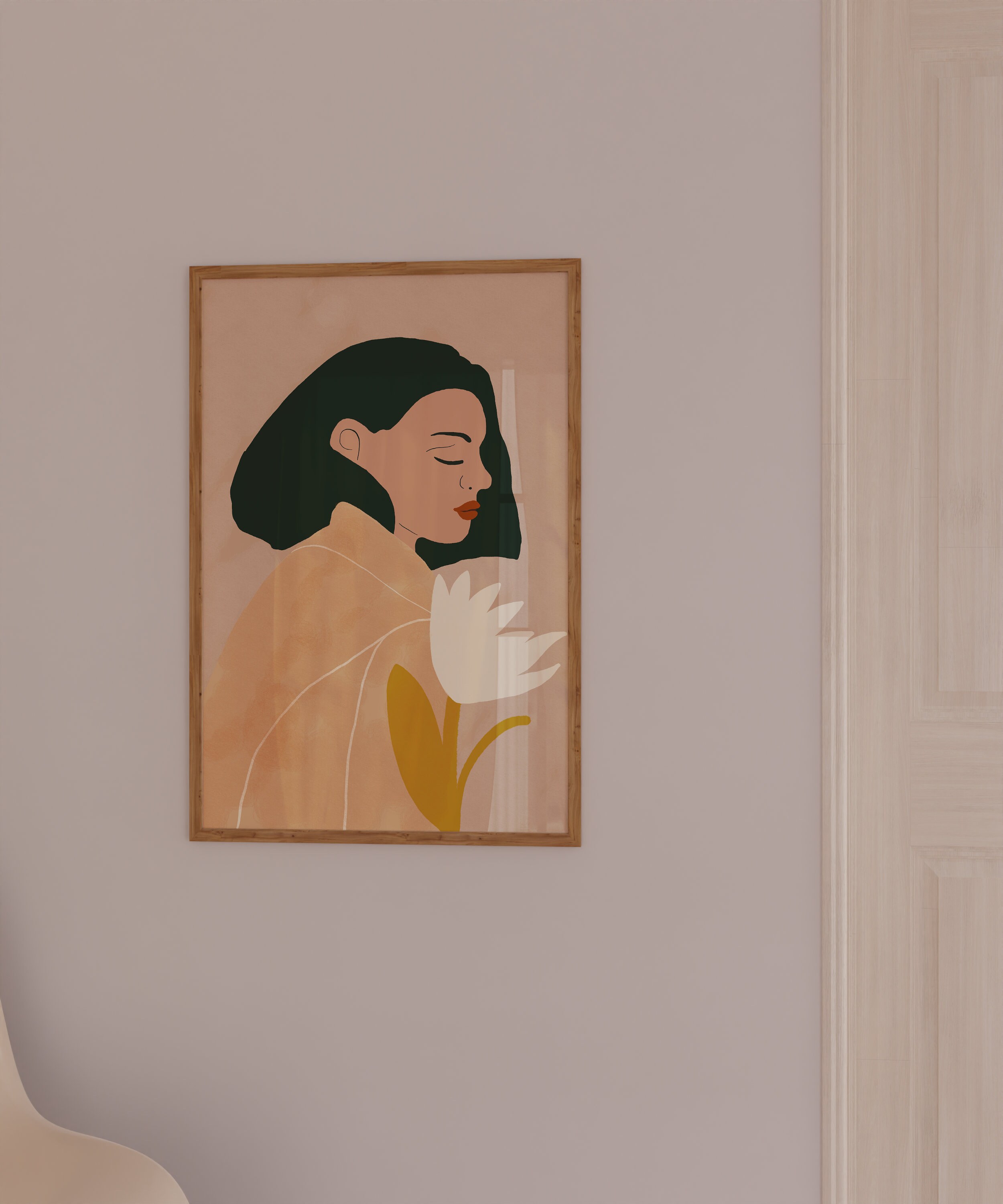 Abstract People Art Print Set of 5, Bundle Print Set, Abstract Boho ...