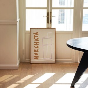 Horchata Print: Modern Mexican Food Illustration (digital Download) - Etsy