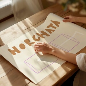 Horchata Print: Modern Mexican Food Illustration (digital Download) - Etsy