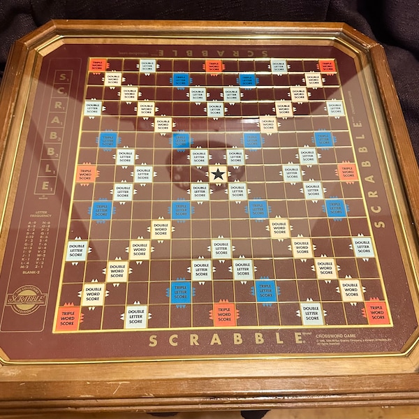 Scrabble Table - Etsy