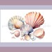 Shell Watercolor Clip Art Clipart Pearl Watercolor Gift for Her ...