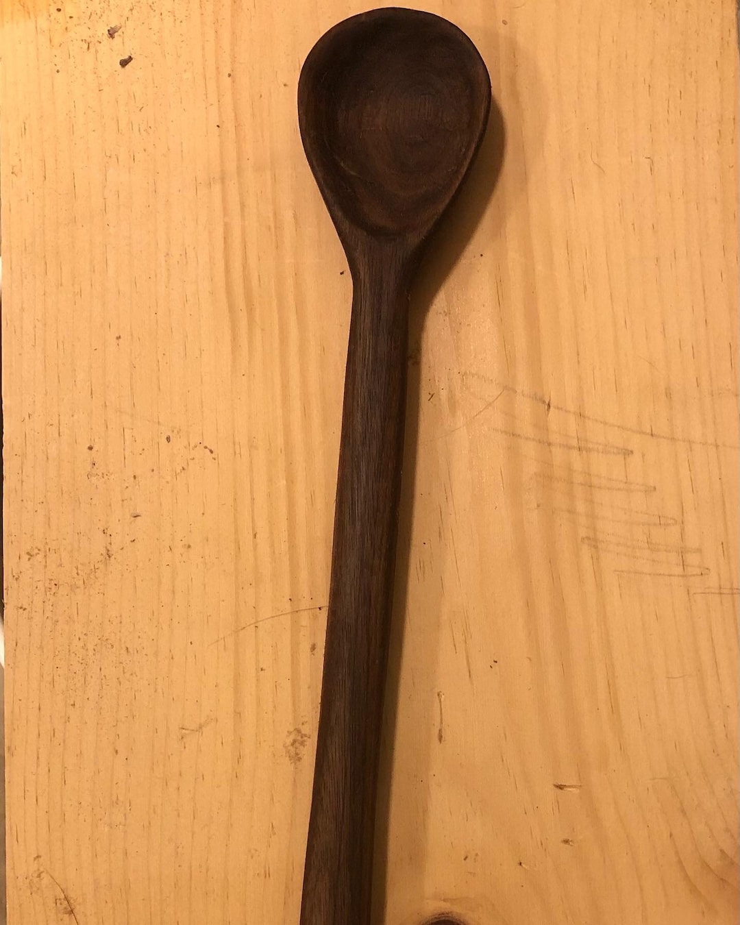 Wooden Spoon/ Walnut Spoon/ Handmade Spoon - Etsy