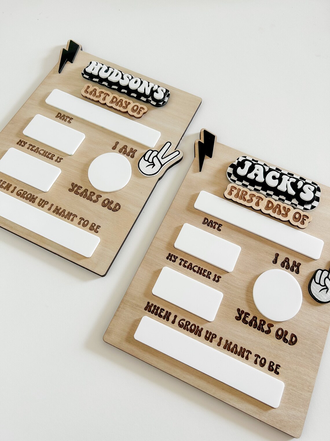 First Day of School Sign / Personalized First Day of School Sign / Dry ...