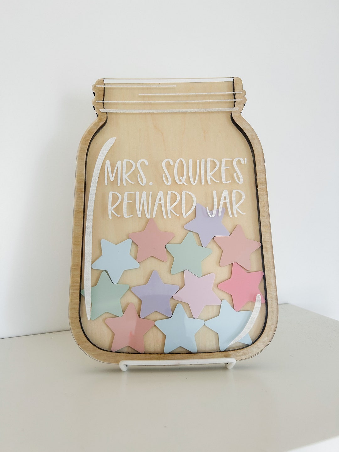 Personalized Kids Reward Jar, Classroom Reward Jar, Behavior Jar ...