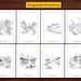 50 Ancient Silk Road Coloring Page Book, Nature House Interior ...