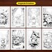 50 Cute Baby Ogre Coloring Page Book, Printable PDF Sheet, Instant ...