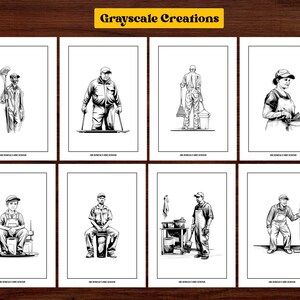 50 Janitor Coloring Page Book, People Human Profession Coloring Pages ...