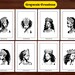 50 African Princess Coloring Page Book, Fantasy Enchanted Creature ...