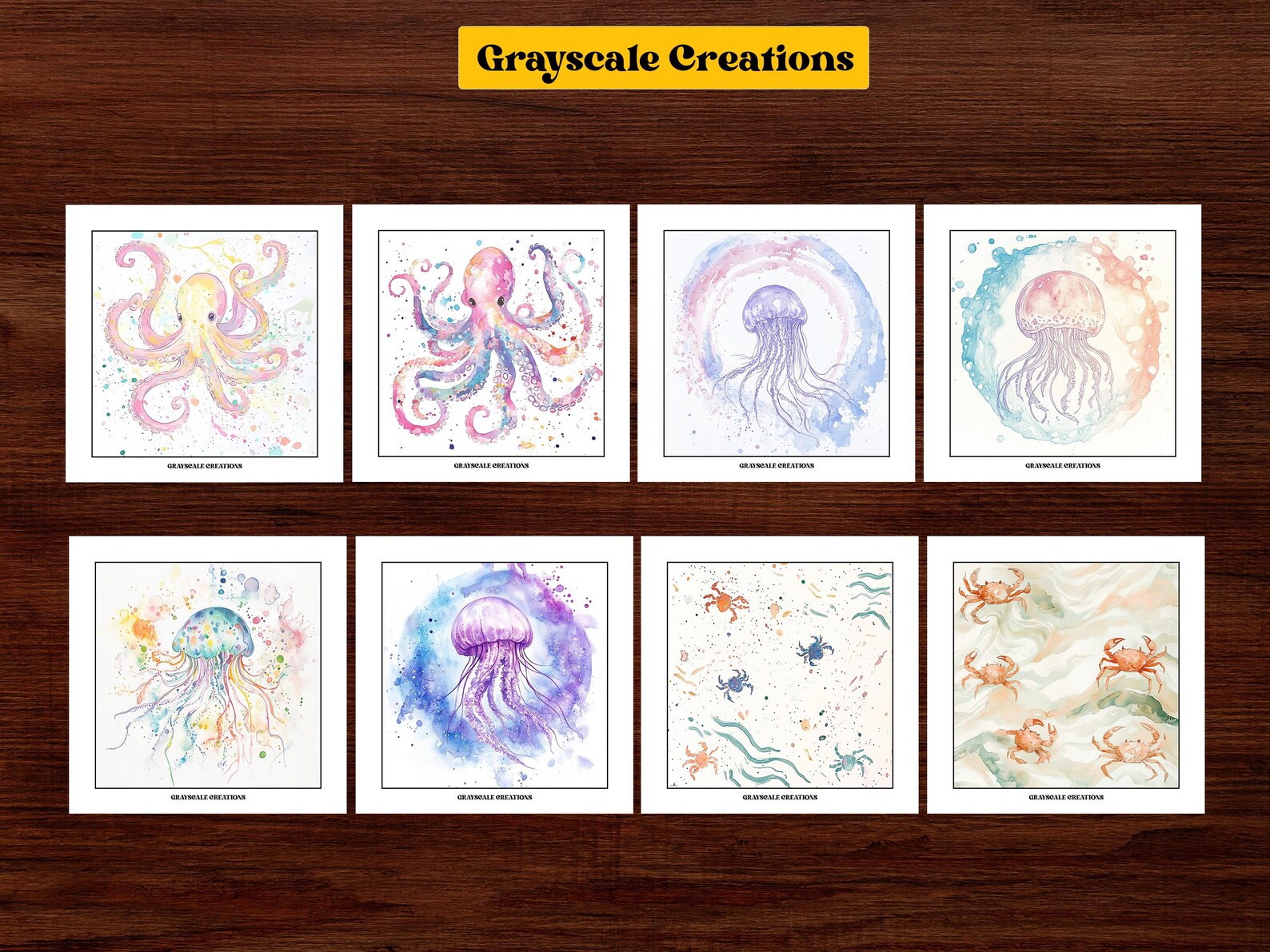 50 Underwater Dream Reverse Coloring Page Book, Abstract Activity ...