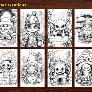 50 Cute Baby Dwarf Coloring Page Book Printable PDF Sheet - Etsy