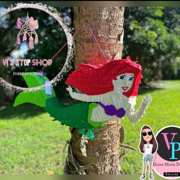 Mermaid Pinata - Etsy
