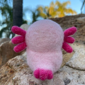Cute Needle Felted Axolotl - Etsy