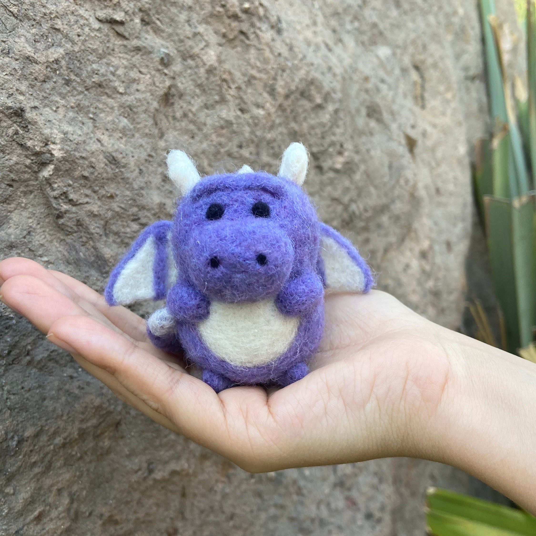 Cute Needle Felted Dragon - Etsy
