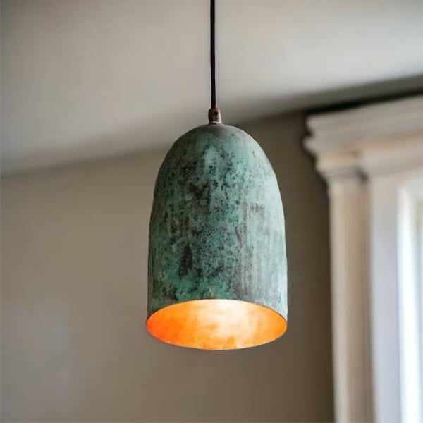 Rustic Pendant Light - Etsy