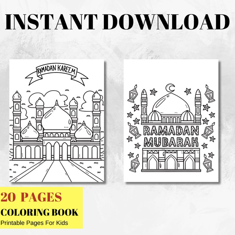 20 Coloring Pages for Kids Color Book Coloring Pages Printable Child ...