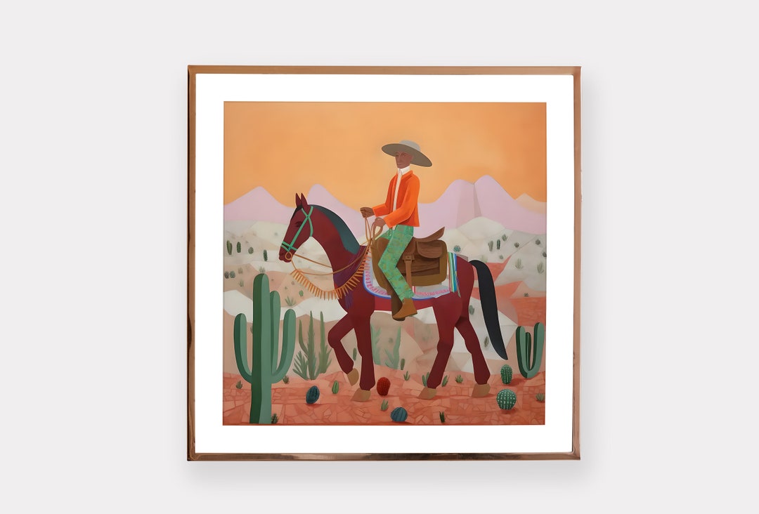 El Rancho, Mexican Artwork, Mexican Paintings, Color Painting, Digital ...