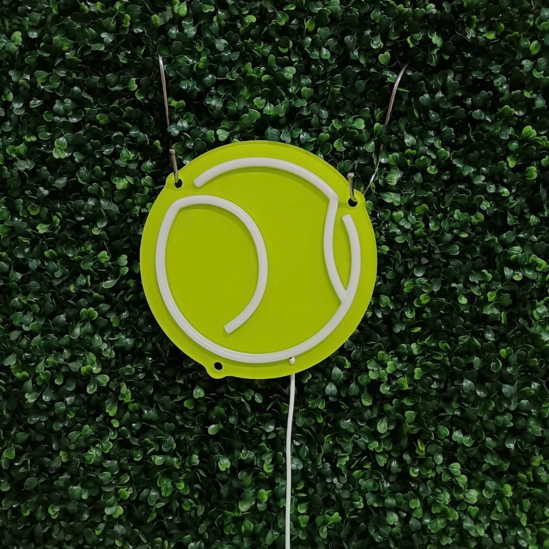 Tennis Ball Neon Sign - Etsy