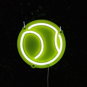 Tennis Ball Neon Sign - Etsy