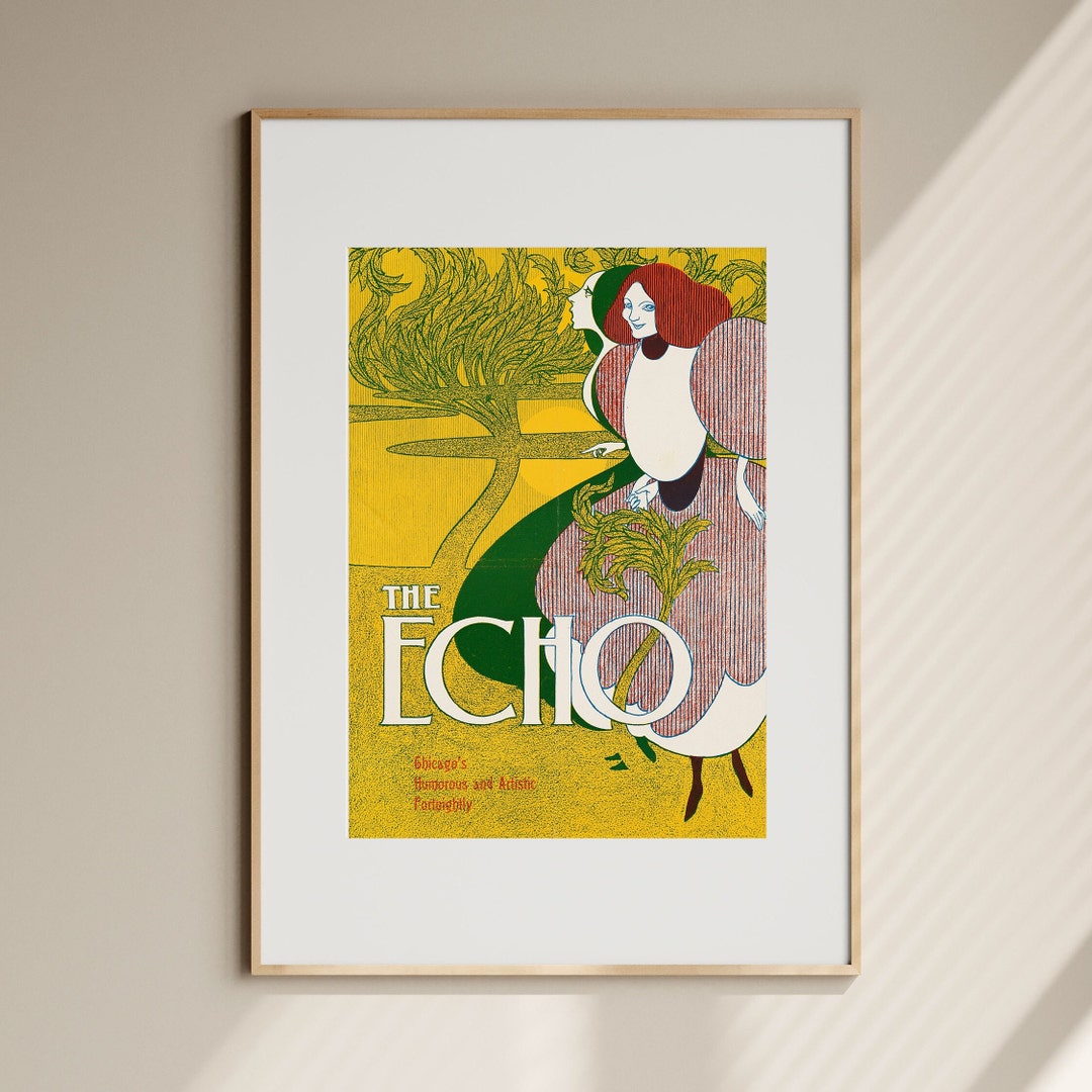 Vintage Poster Printable Advertising Illustration - Etsy