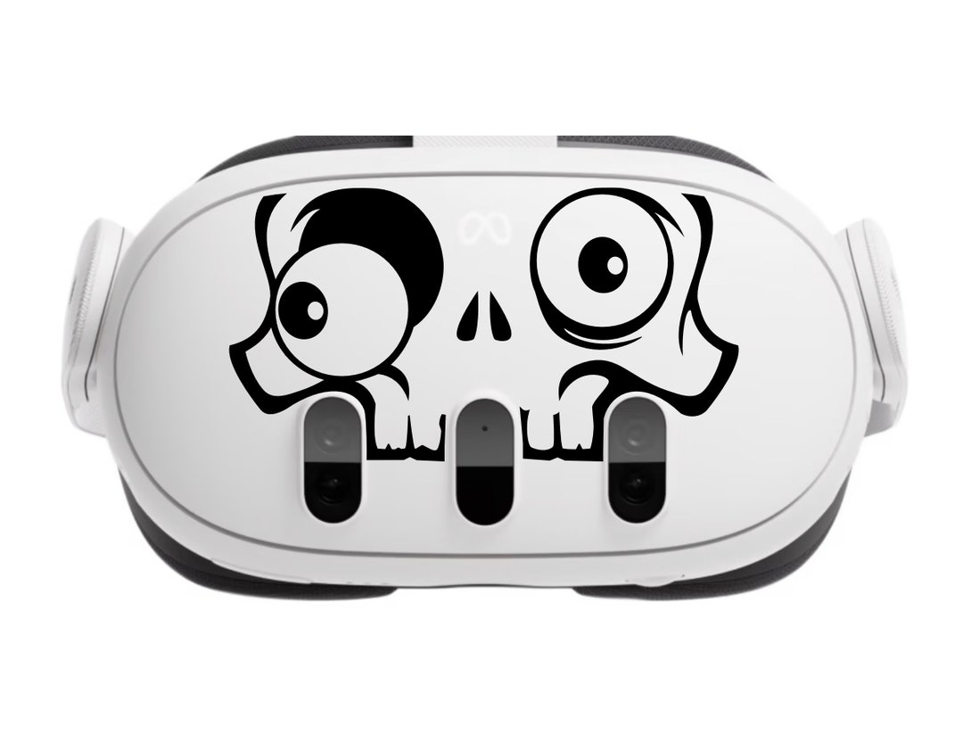 Skin Skull Meta Quest 3, Meta Quest 3, Oculus Quest, VR Headset, Decal ...