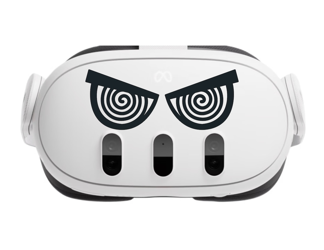Skin Spiral Eyes Meta Quest 3, Meta Quest 3, Oculus Quest, VR Headset ...